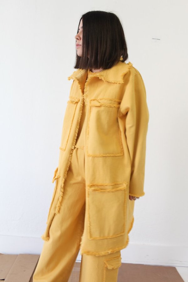 Ashley Rowe Multi Pocket Coat - Golden Tan | Garmentory