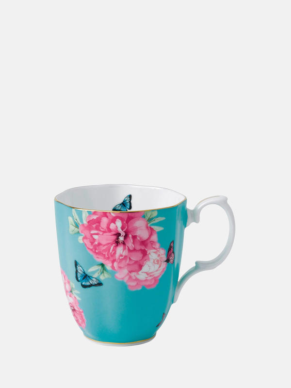 ROYAL ALBERT Friendship Vintage Mug - Turquoise | Garmentory