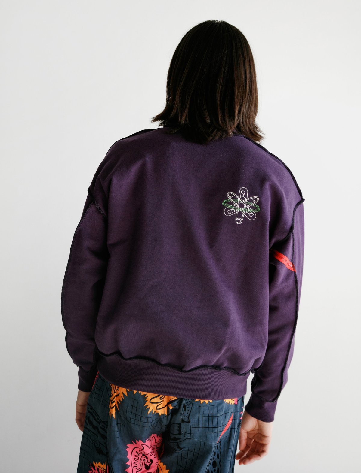 Phingerin ATM Crew - Navy Purple | Garmentory