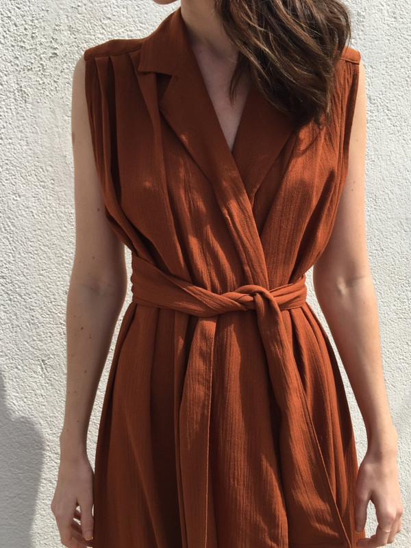 OR Maxi Vest with Belt | Garmentory