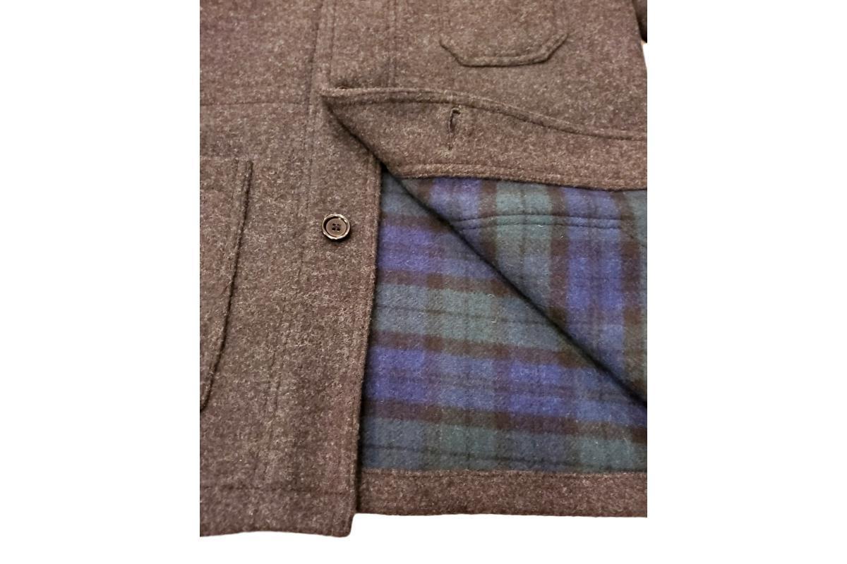 Vetra Double Face Melton Wool Jacket | Garmentory