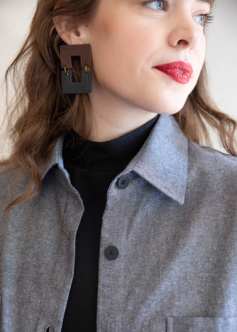 Megan Huntz Ms. Jackie Shirt Jacket | Garmentory