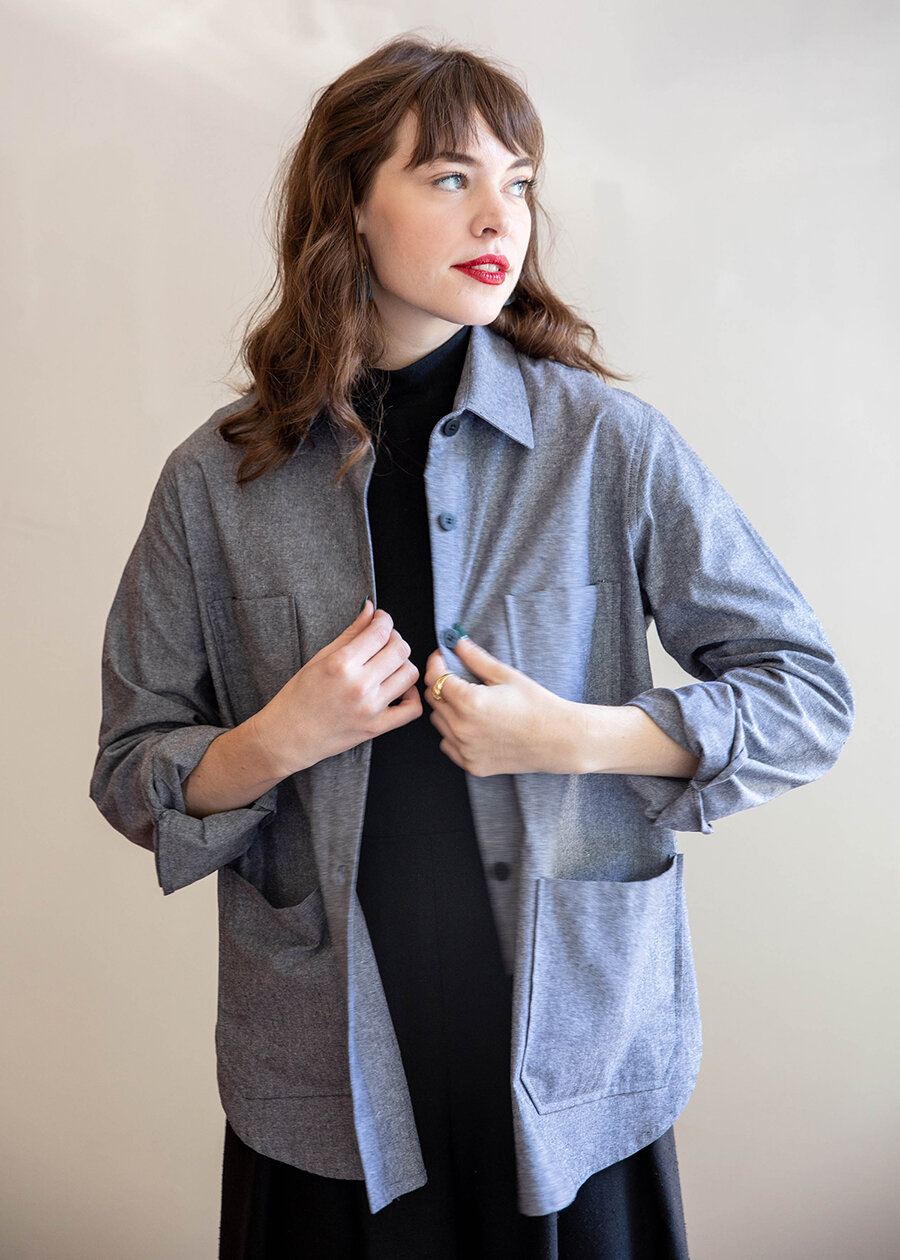 Megan Huntz Ms. Jackie Shirt Jacket | Garmentory