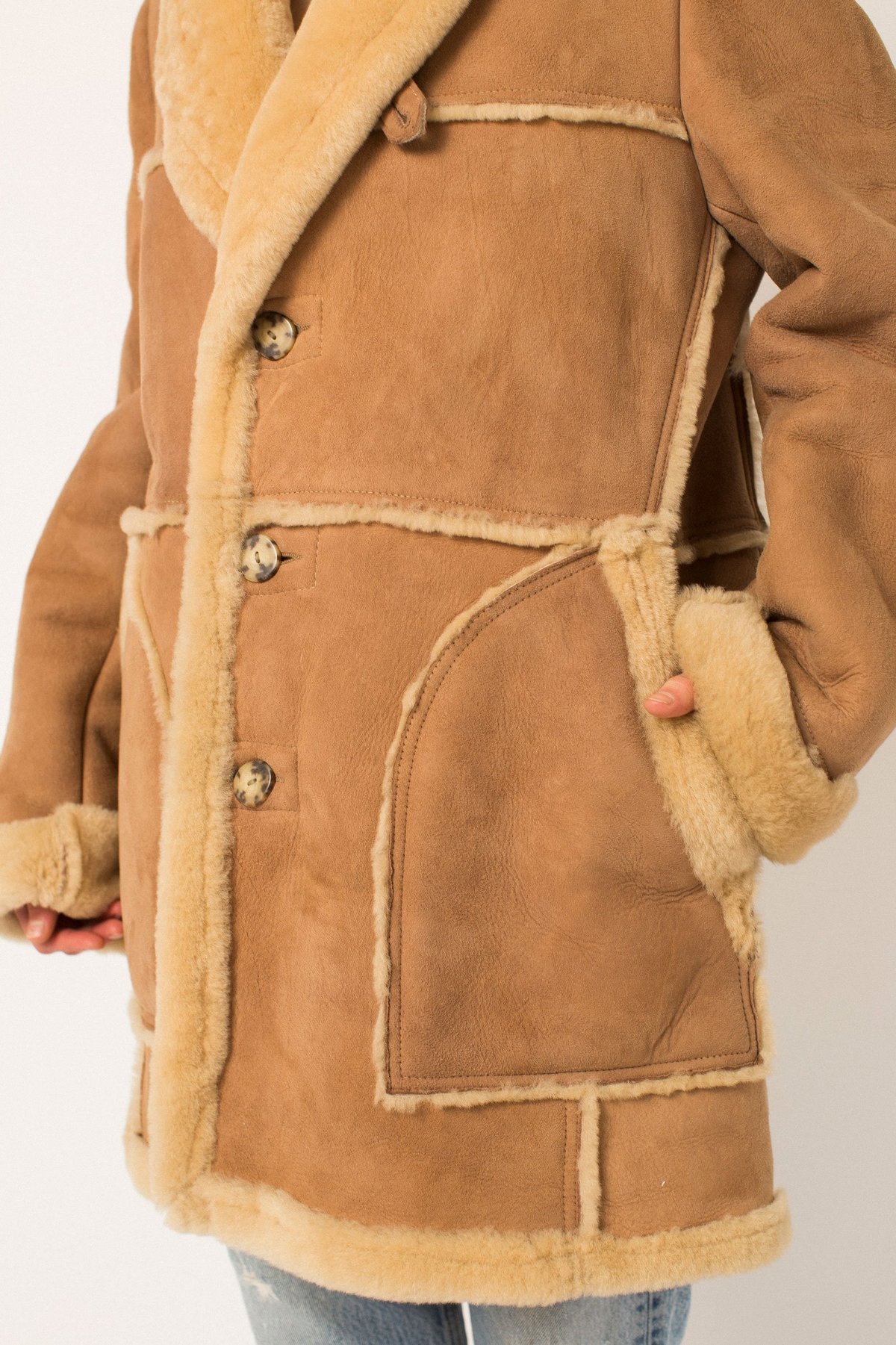 Preservation Sheer-skin Shearling Coat | Garmentory
