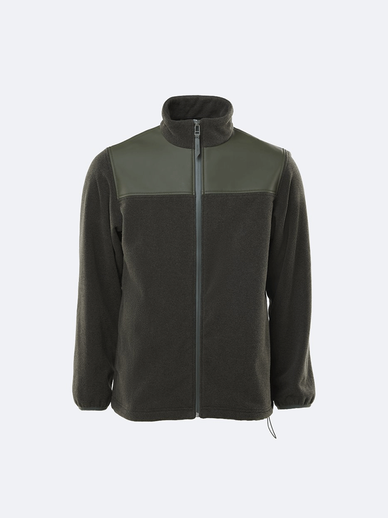 Rains Fleece Zip Puller - Green | Garmentory