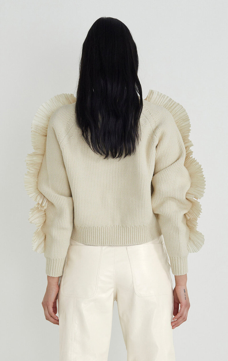 Rodebjer Phoenix Knit Sweater - Nicco Cream | Garmentory