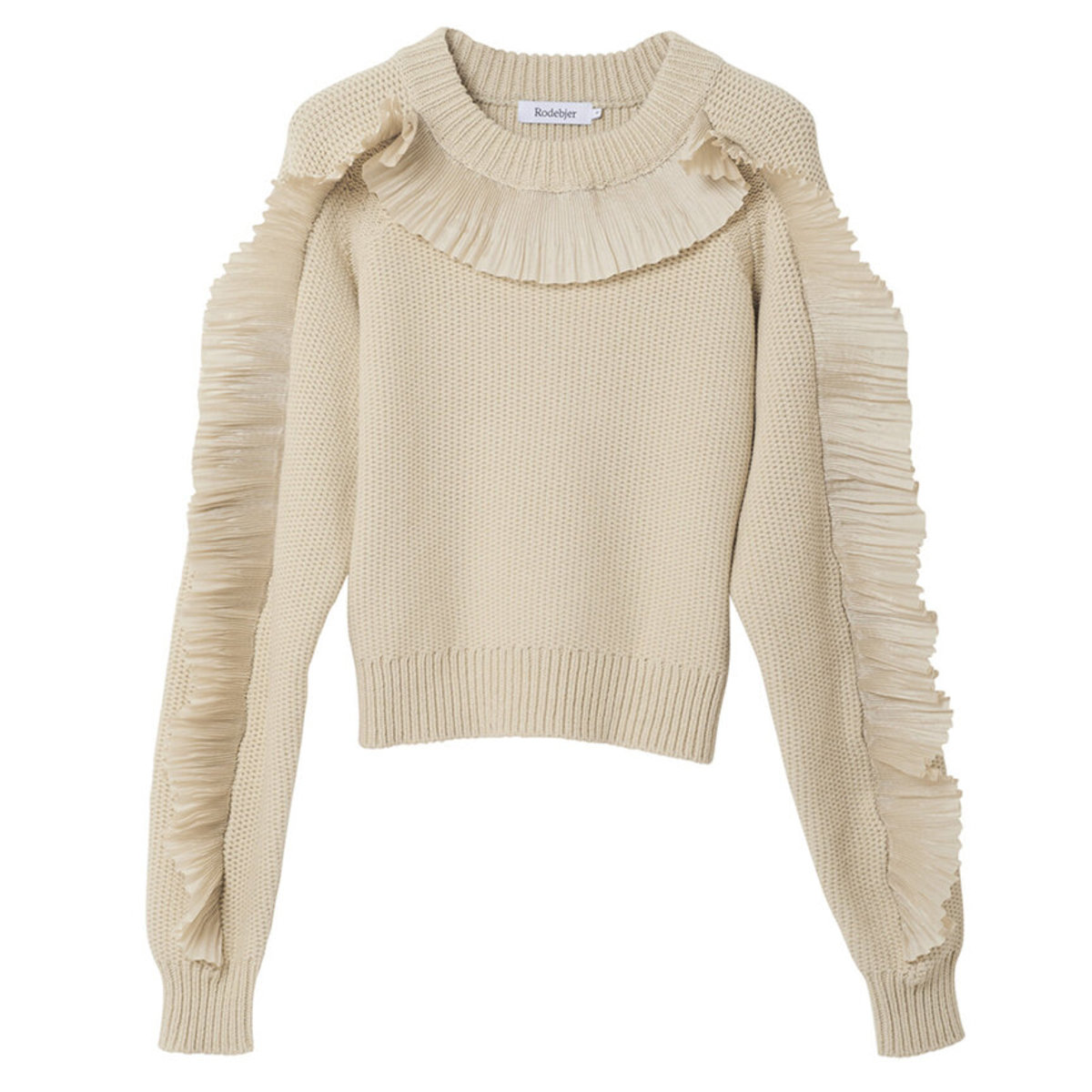 Rodebjer Phoenix Knit Sweater - Nicco Cream | Garmentory