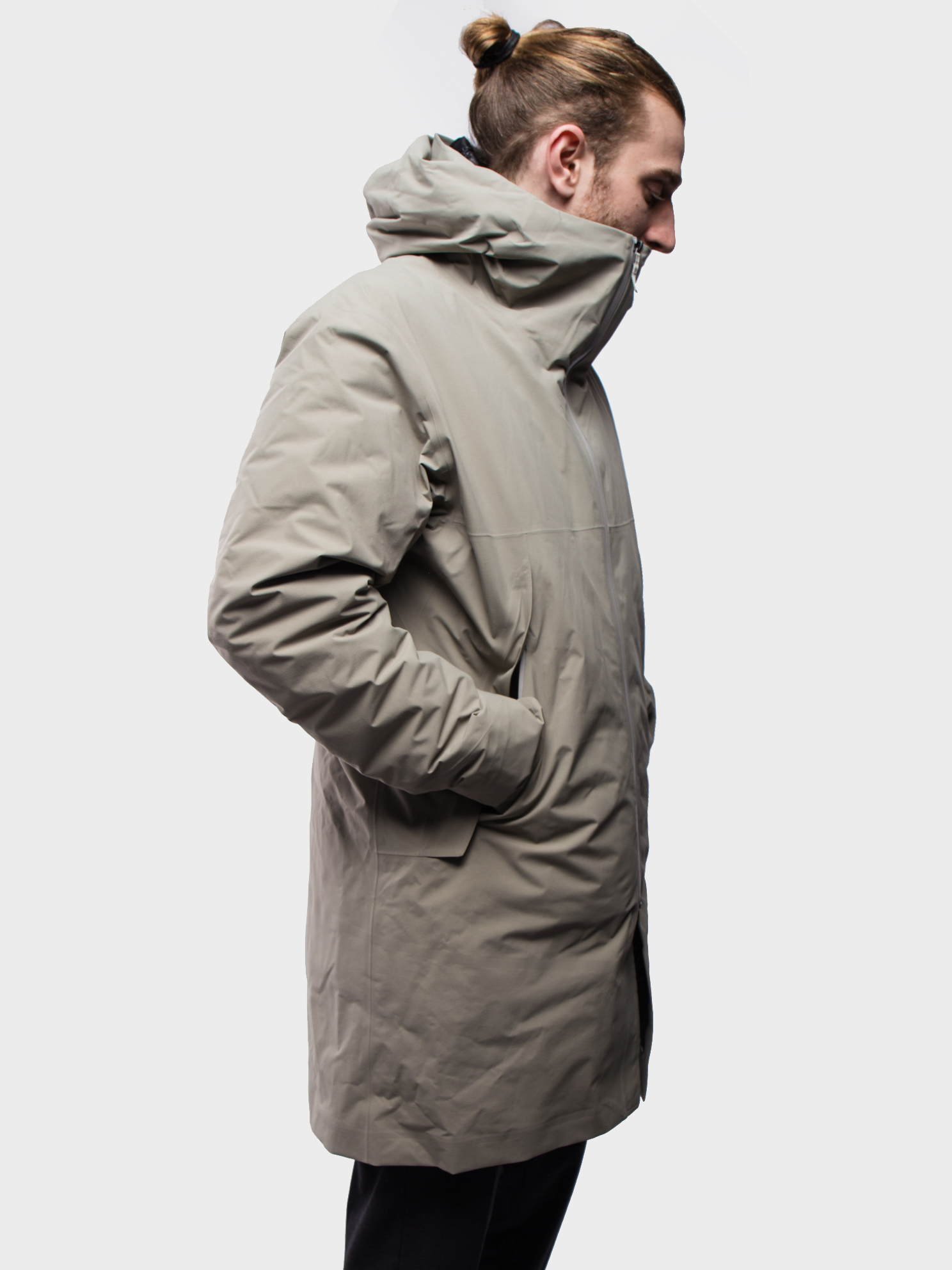 Arc'teryx Veilance Monitor Down Coat - silt | Garmentory