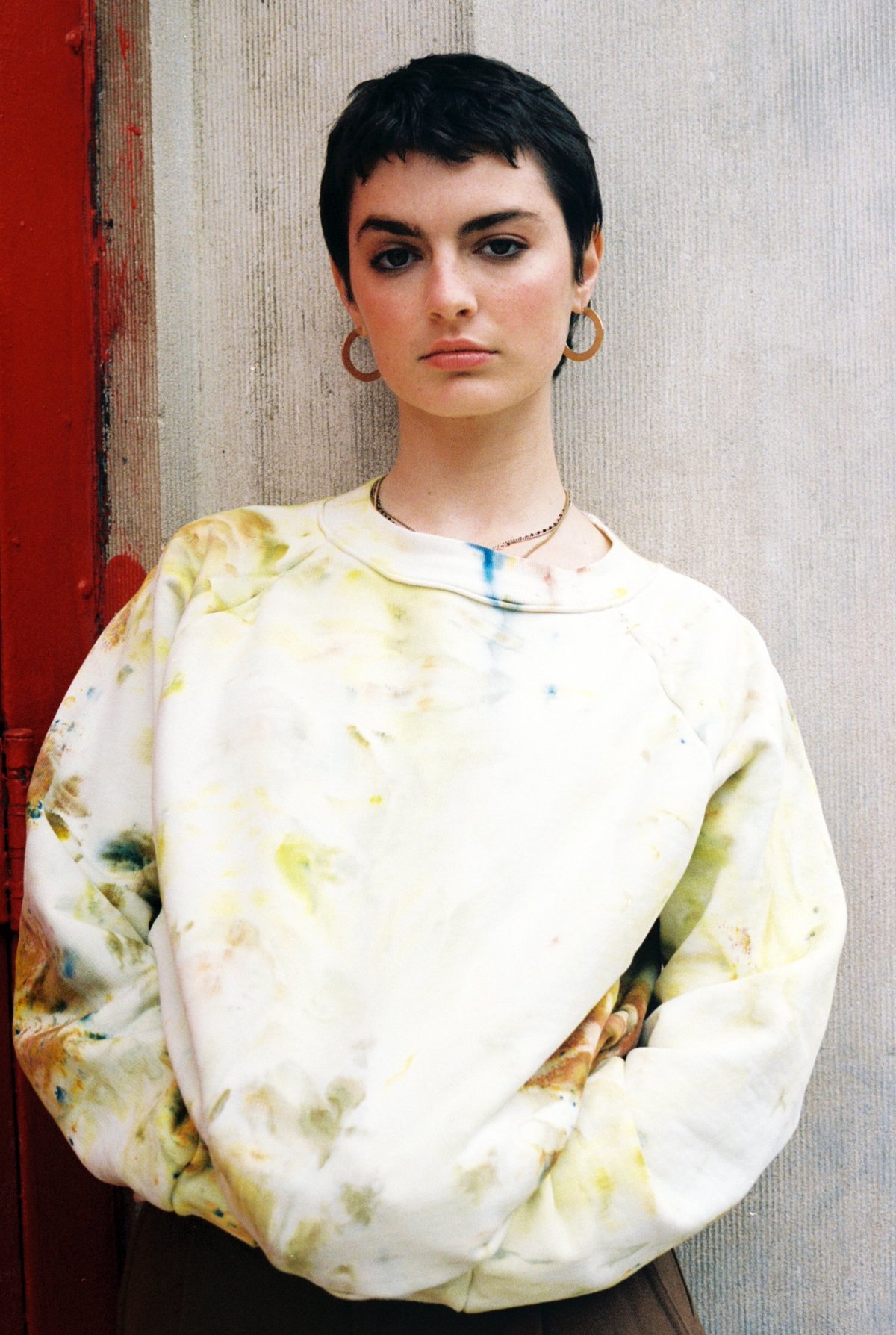 Riverside Tool & Dye Raglan Crew - Neon | Garmentory