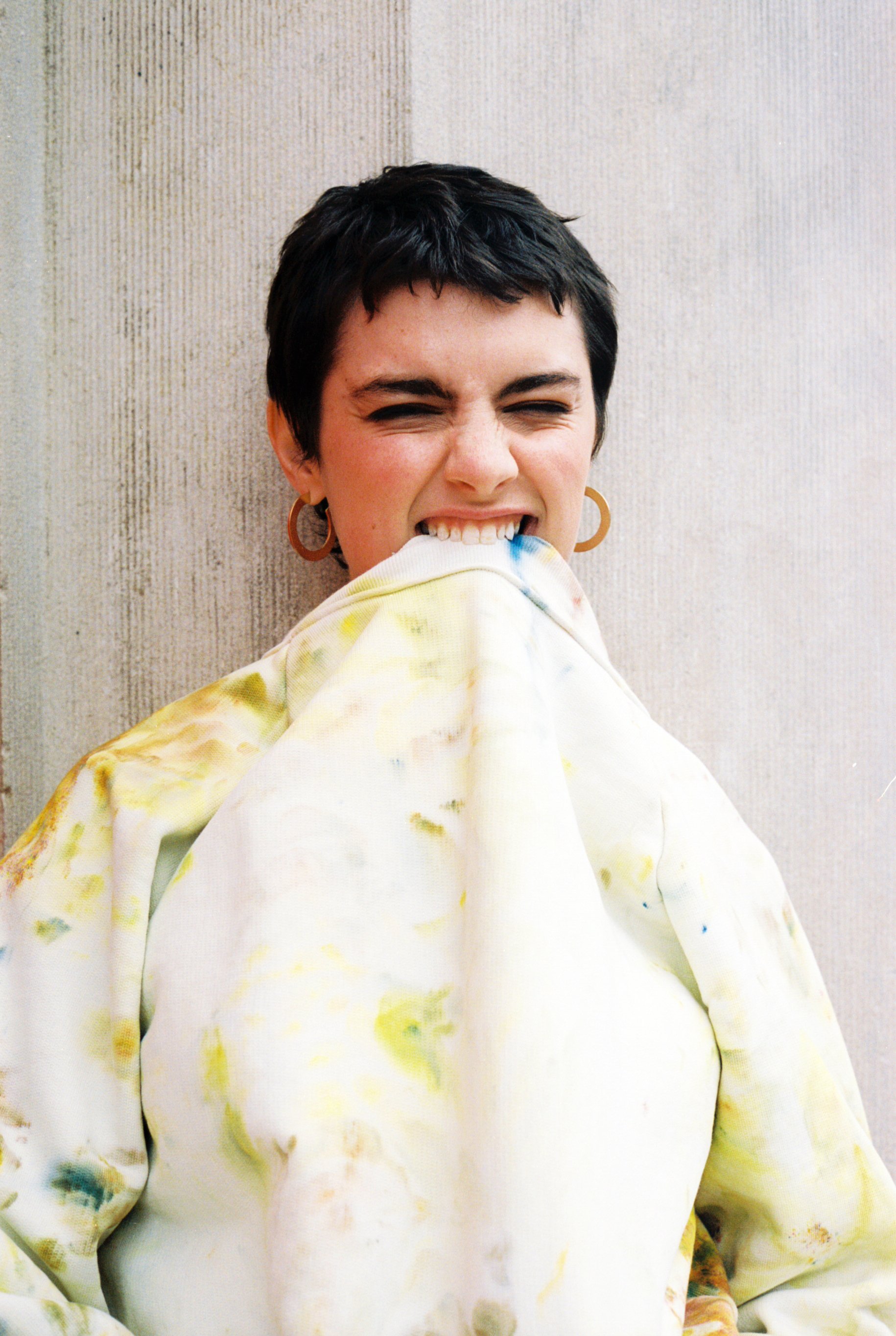 Riverside Tool & Dye Raglan Crew - Neon | Garmentory