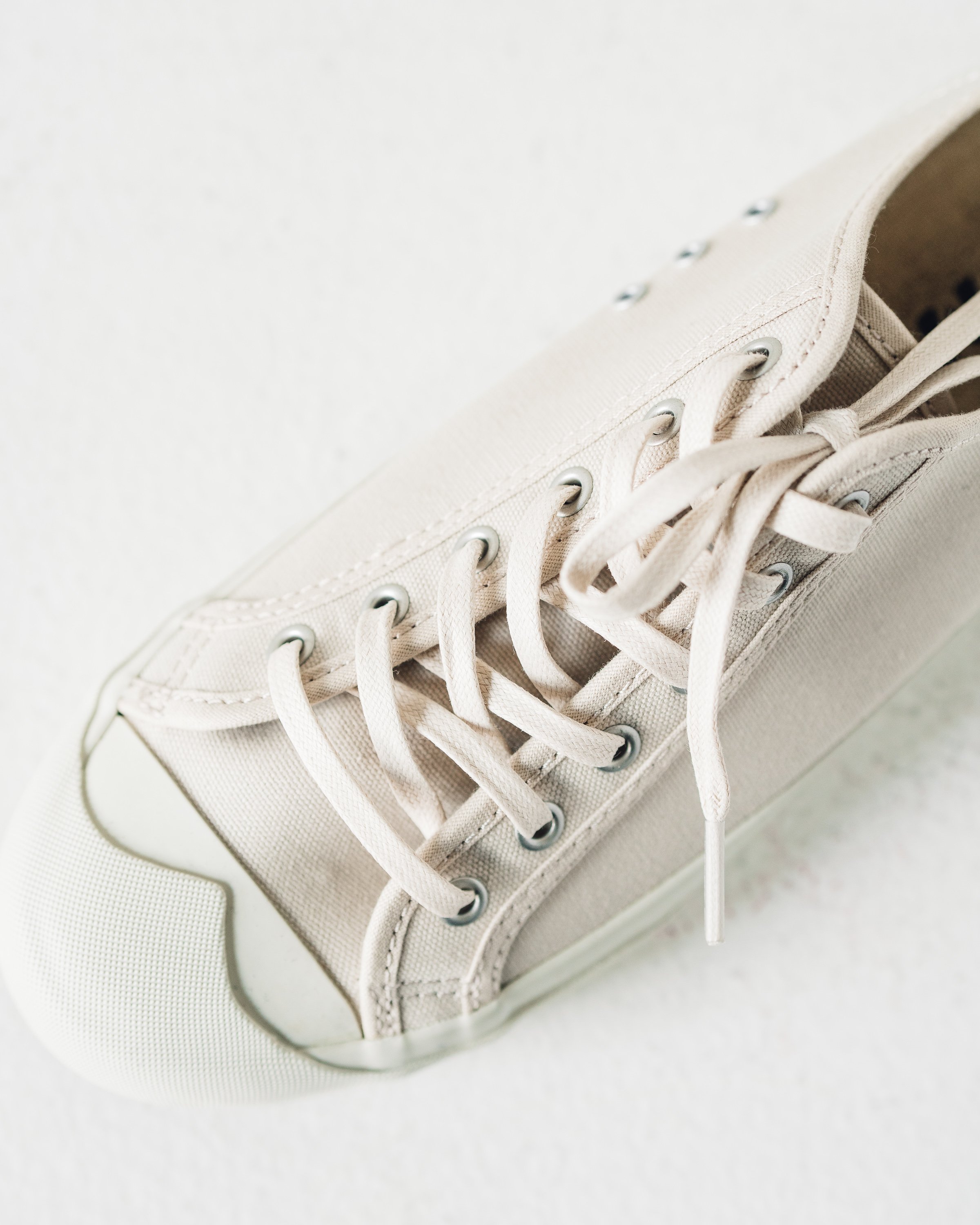 YMC Wing Tip Trainer - Cream | Garmentory