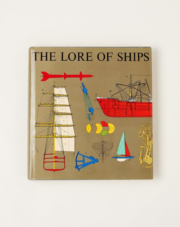 Vintage "The Lore of Ships" book | Garmentory