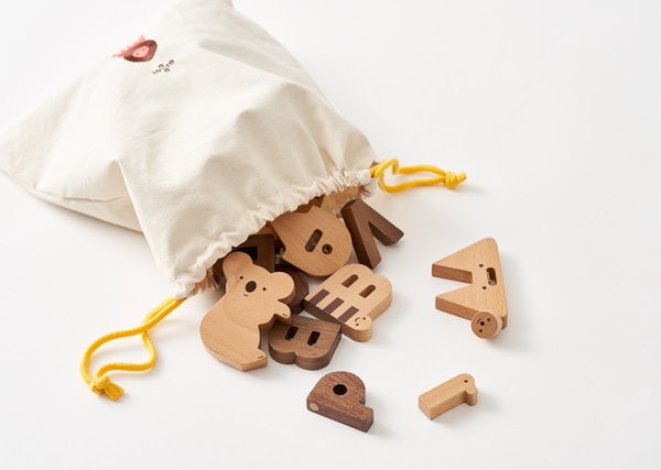 kids Shop Merci Milo Wooden Alphabet Play Blocks | Garmentory