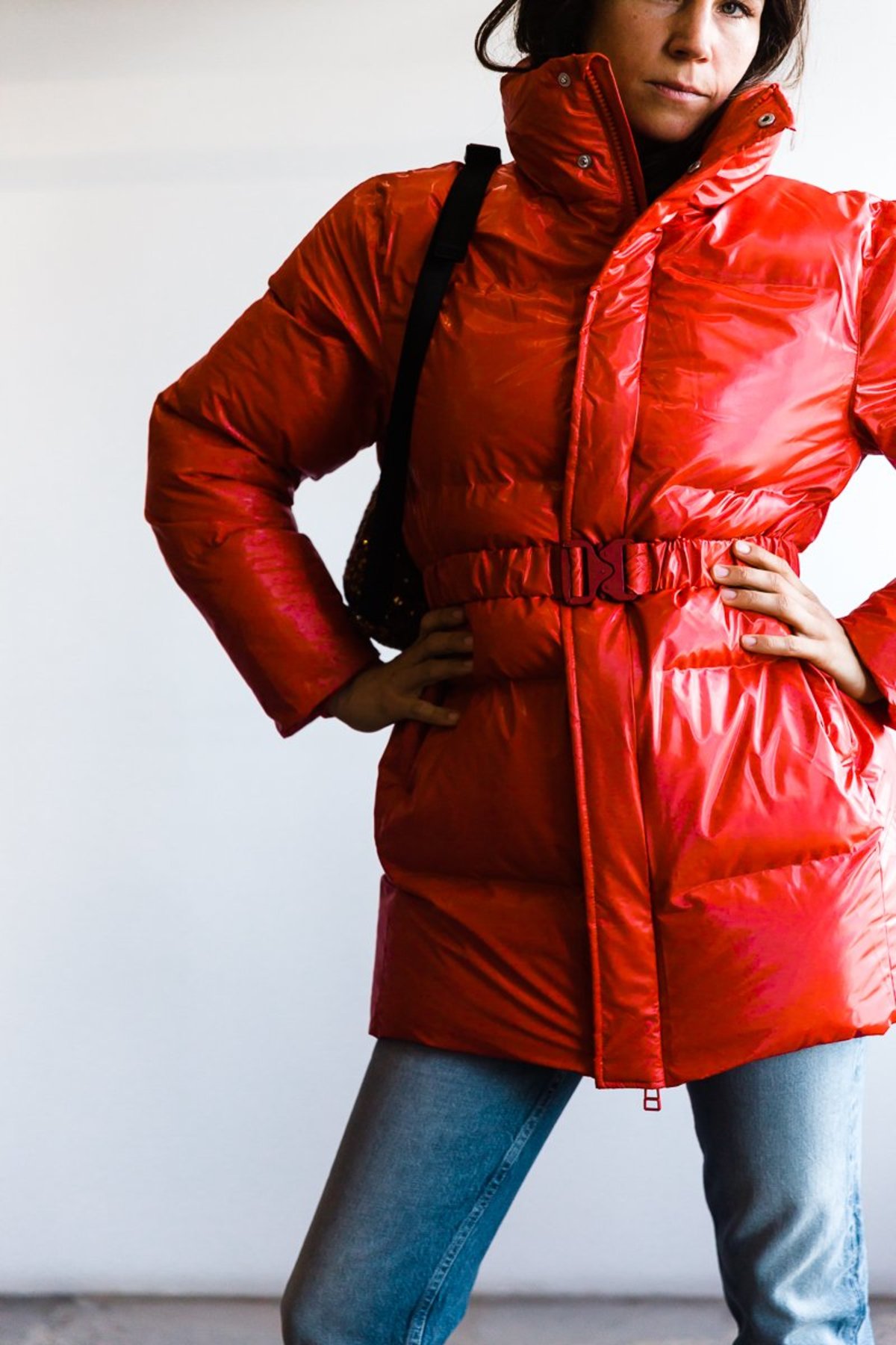 Rains Puffer Jacket - Red | Garmentory