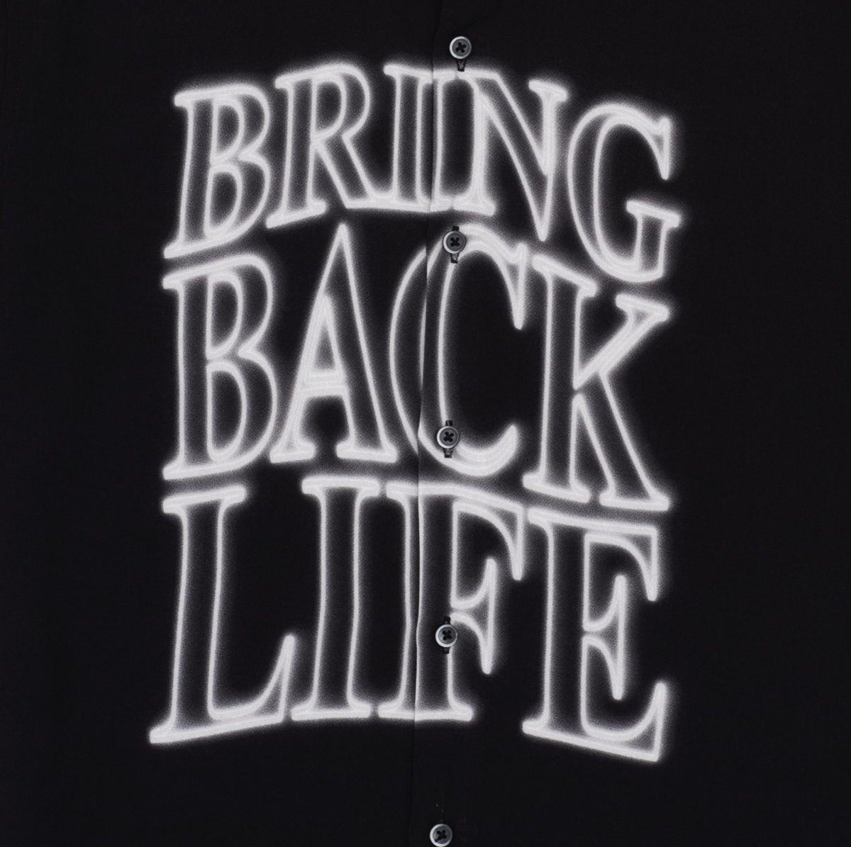 Ksubi Bring Back Life Short Sleeve Shirt - Black | Garmentory