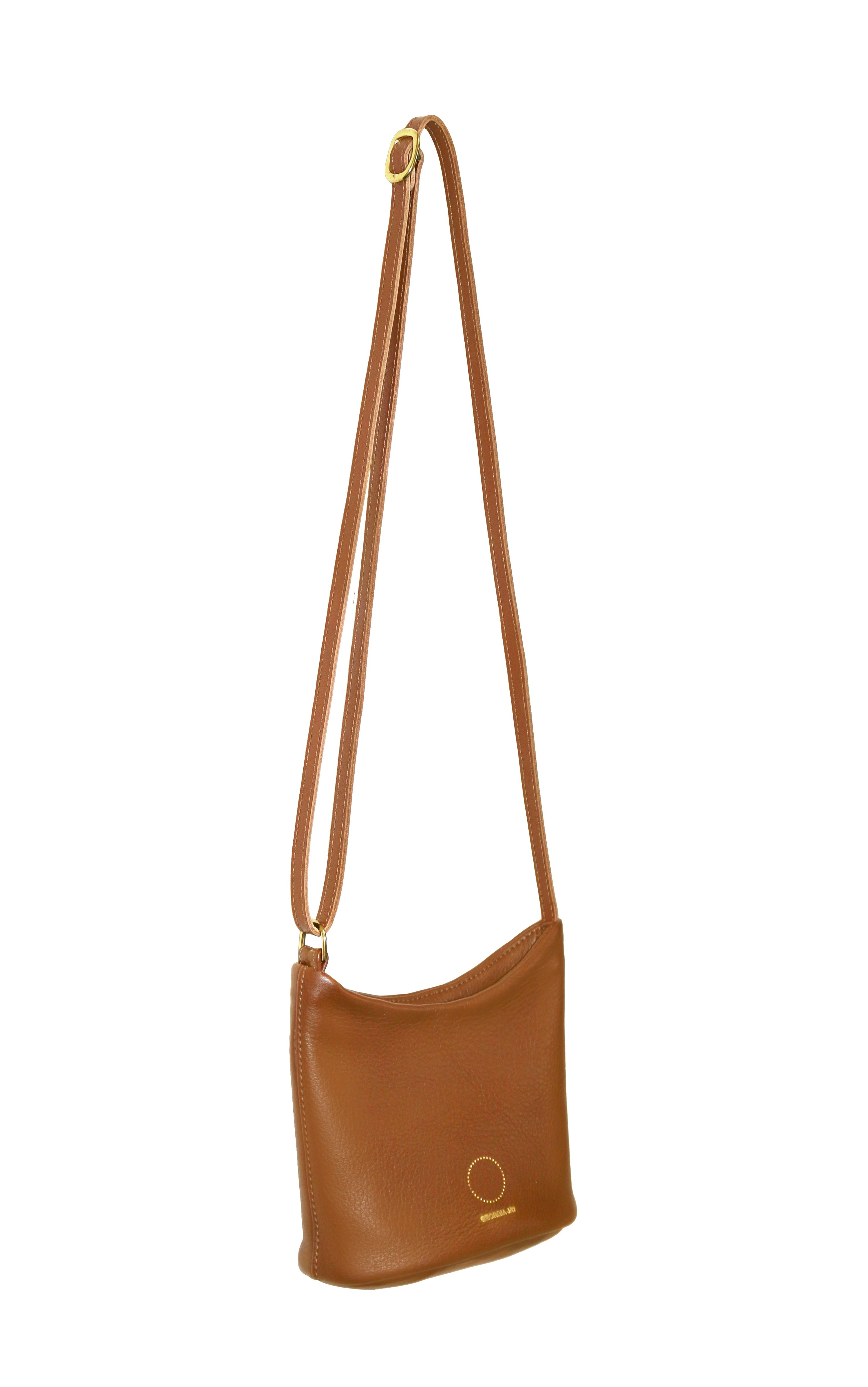 Georgia Jay Little Lady Crossbody Bag - Biscotti Pebble | Garmentory