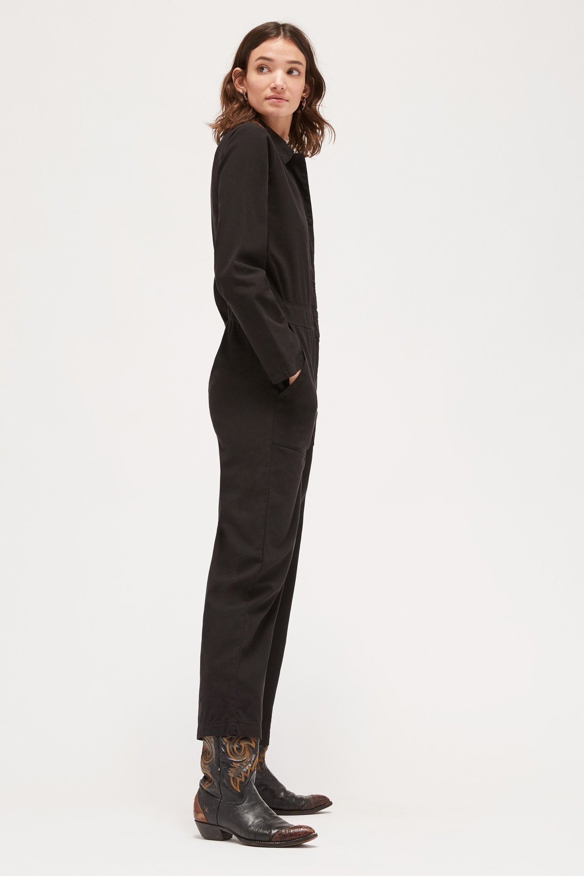 Lacausa Phoenix Jumpsuit - Tar | Garmentory