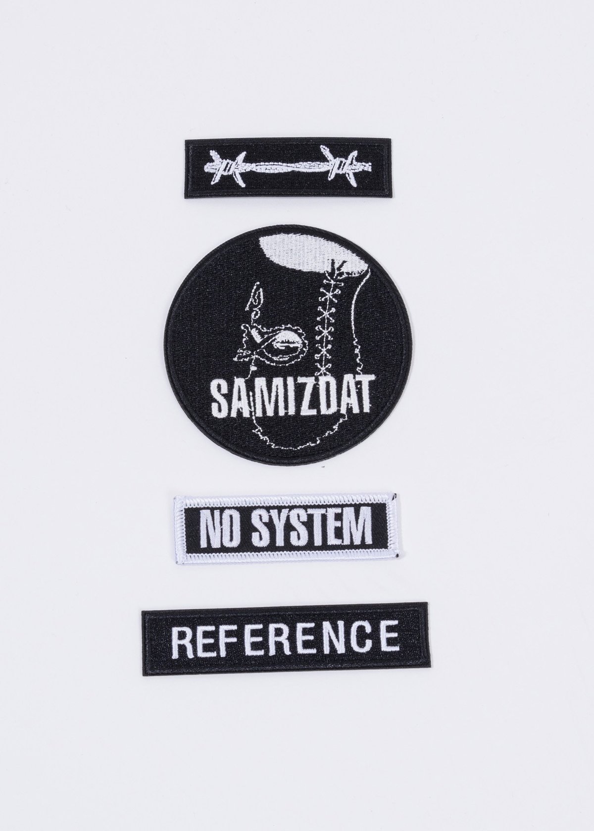 Black FW'19 Samizdat Patches | Garmentory