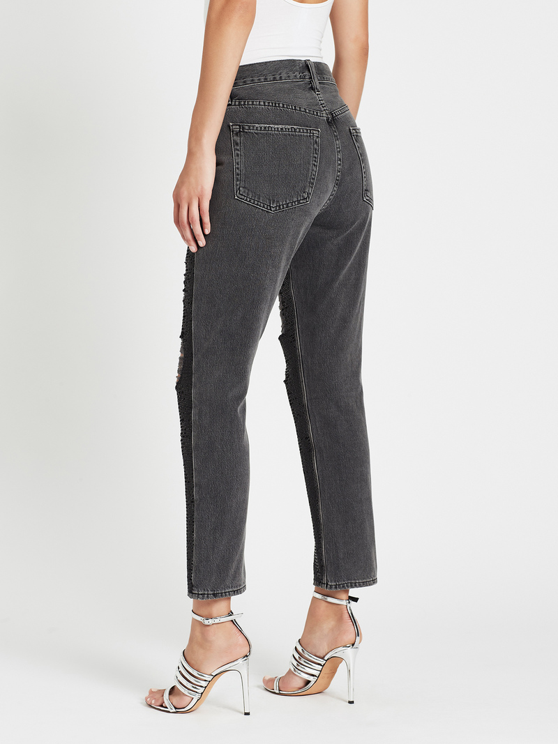 FRAME Denim Sequin Jeans - Basque Rips | Garmentory