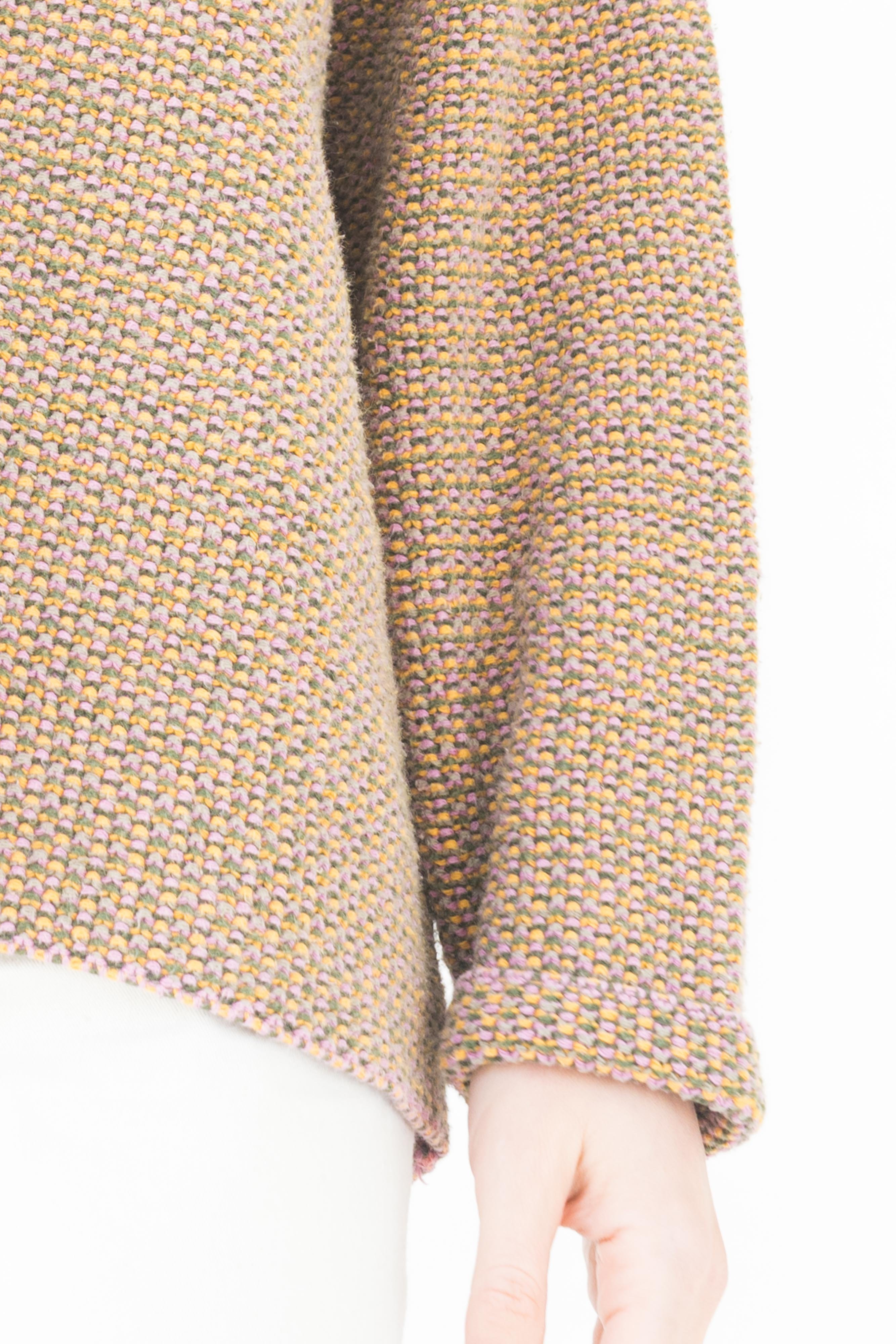 Backtalk PDX Vintage Knit Sweater - Multi-colored | Garmentory