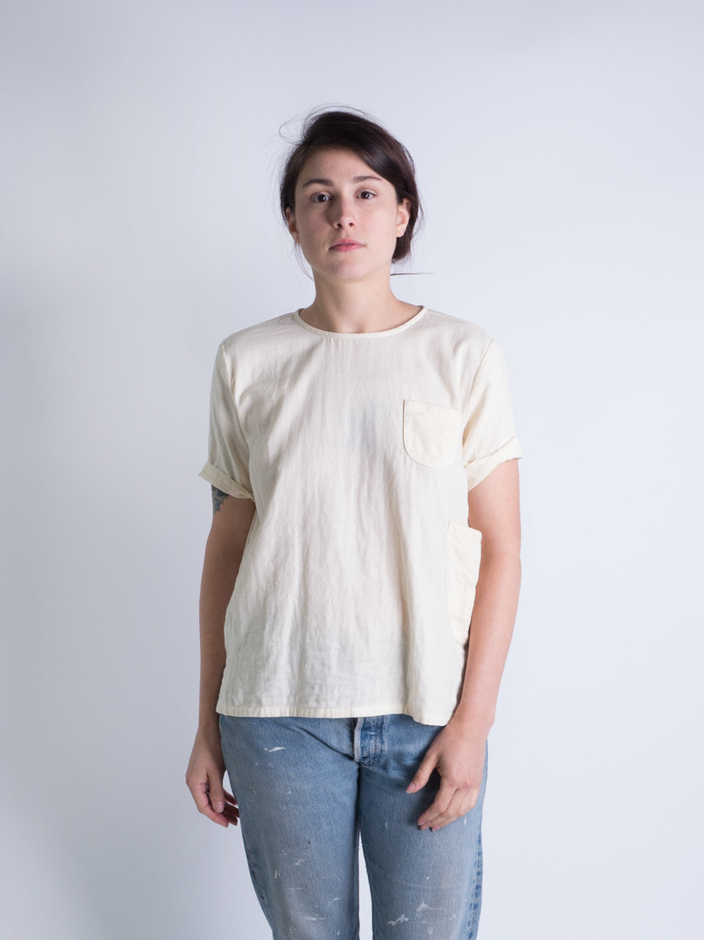 Wrk-Shp Double Pocket Box Top | Garmentory