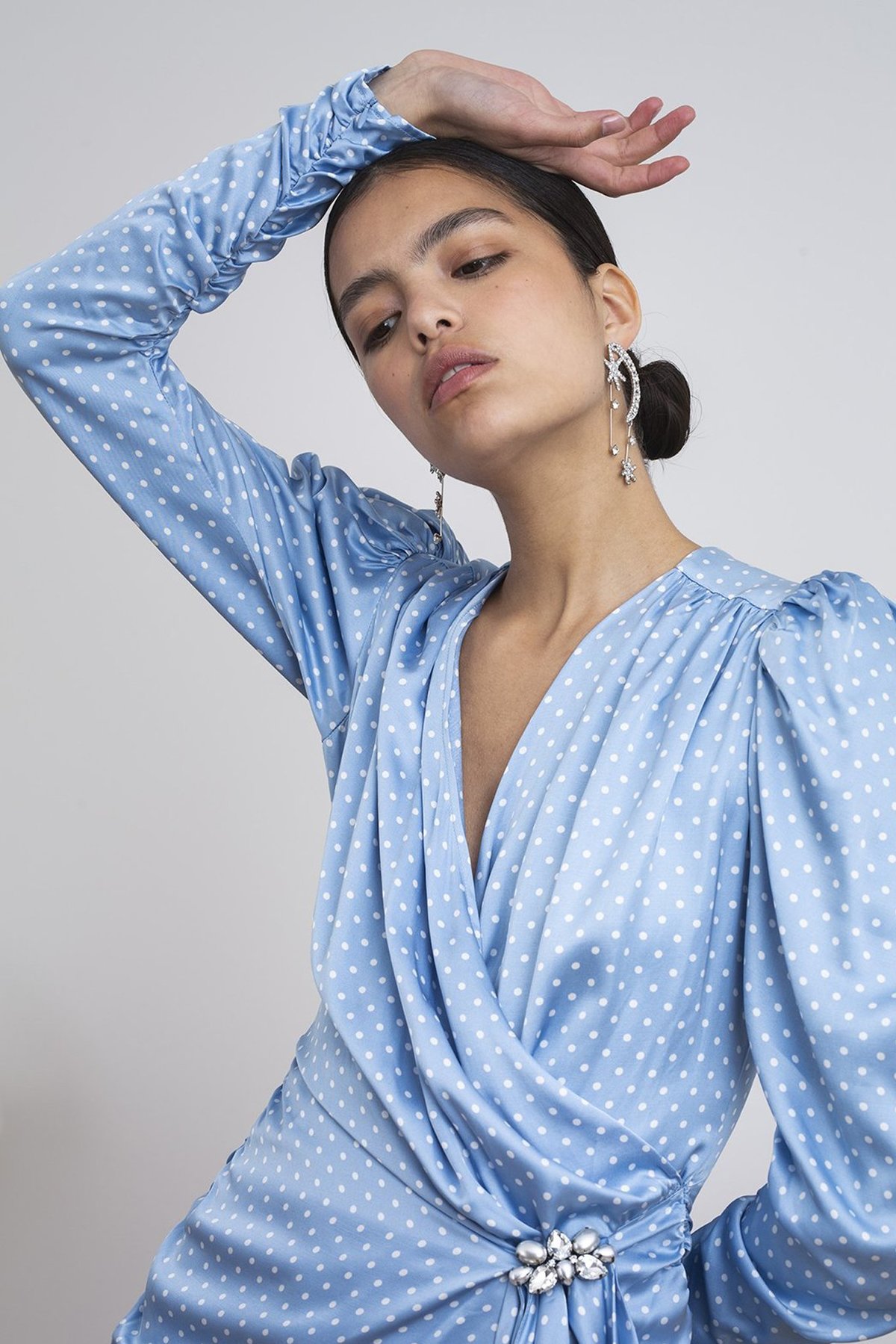 BIRGITTE HERSKIND Circa Dress - Dust Blue | Garmentory