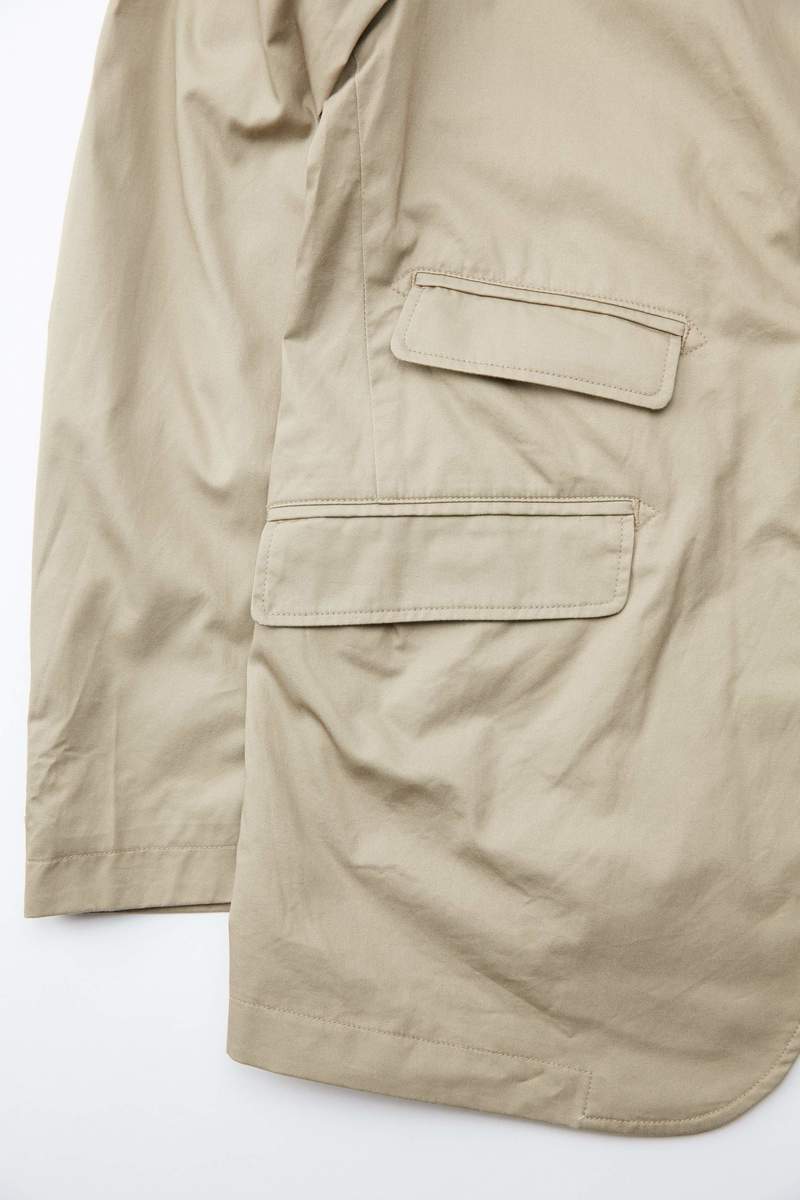 Engineered Garments Andover Highcount Twill Jacket - Khaki | Garmentory
