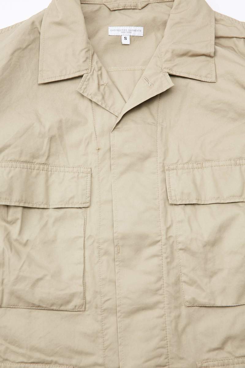 Engineered Garments Highcount Twill BDU Jacket - Khaki | Garmentory