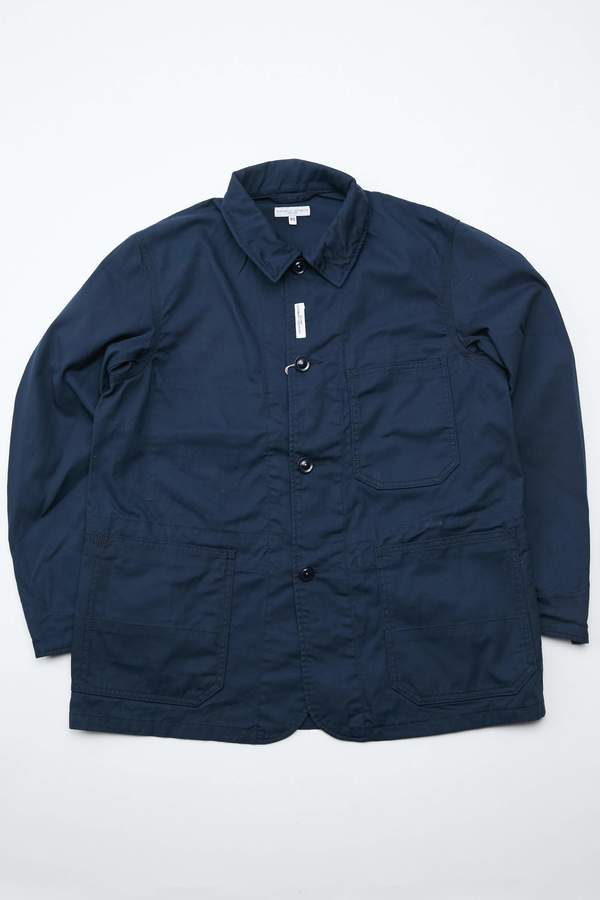 Engineered Garments 6.5oz Flat Twill Work Jacket - Navy | Garmentory