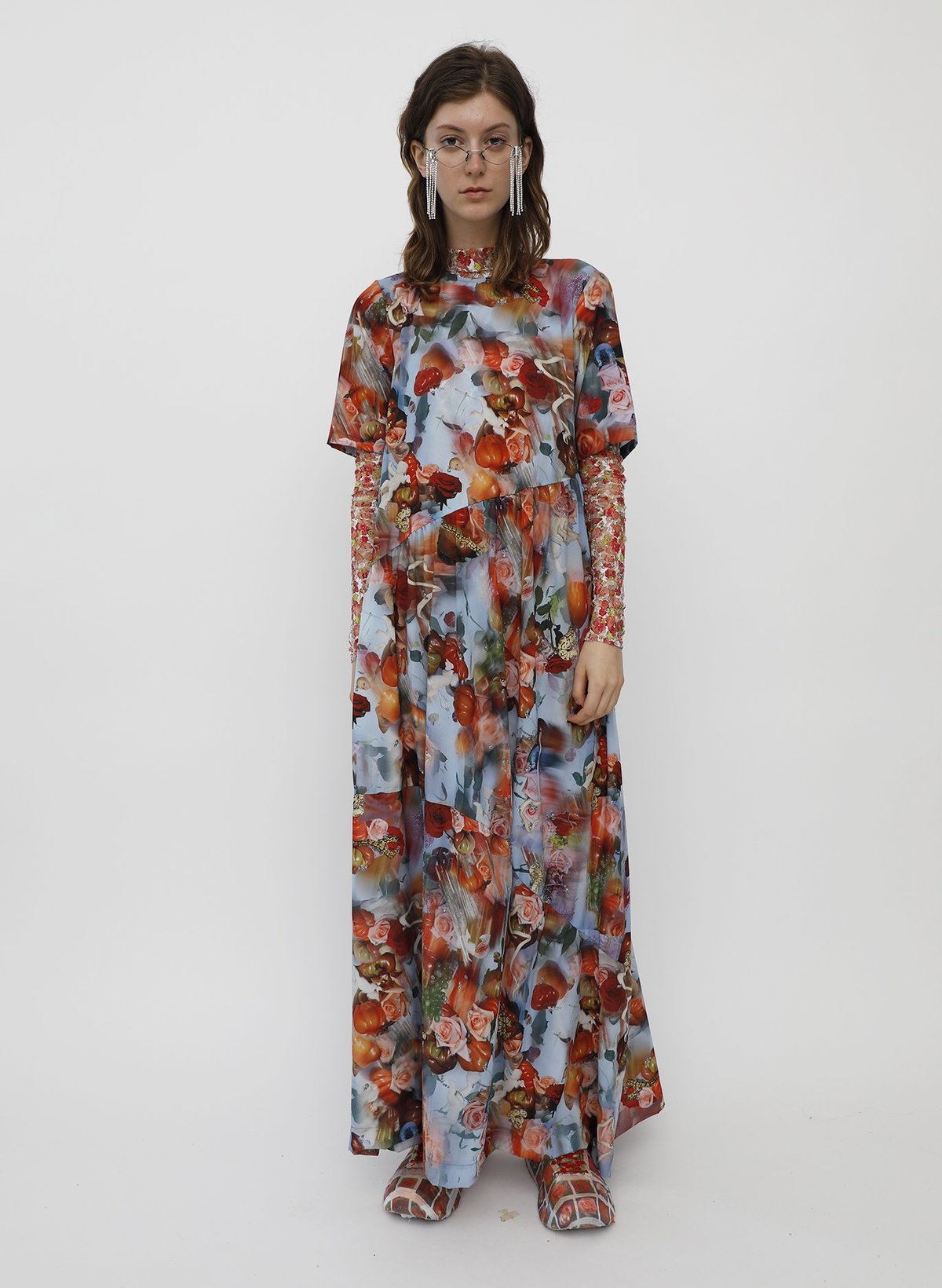 Collina Strada Ritual Dress - Sistine Tomato | Garmentory