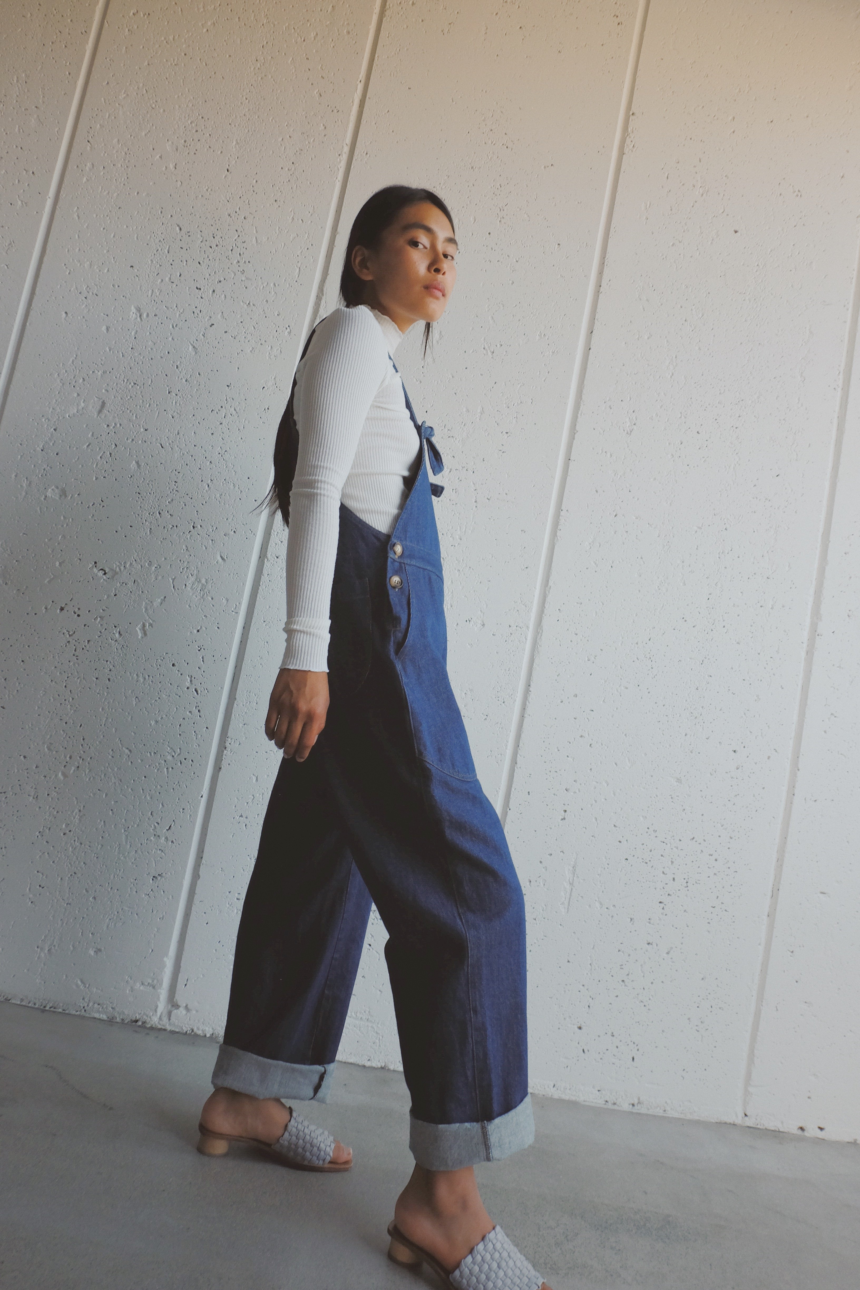 SELVA / NEGRA isa denim overalls - marisol | Garmentory
