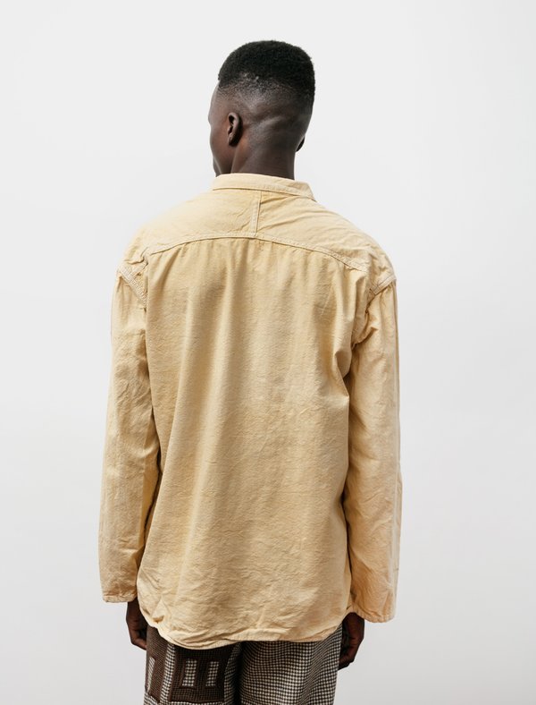 Tender Cotton Flannel Yoke Pocket Shirt - Iron Rust | Garmentory