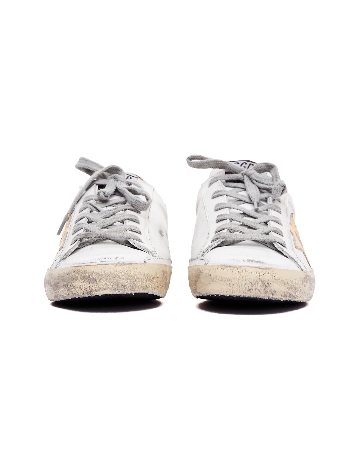 Golden Goose Deluxe Brand Leopard Tab Superstar Leather Sneakers ...