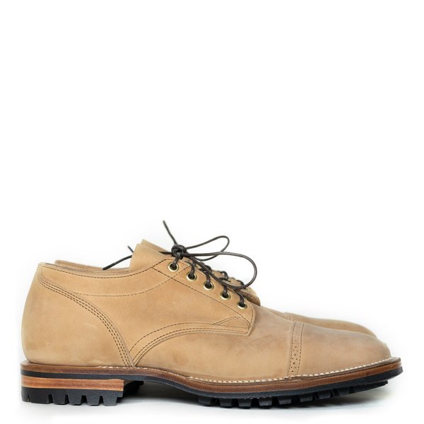 Viberg Chamois 145 Oxford Shoe - Faded Wheat | Garmentory