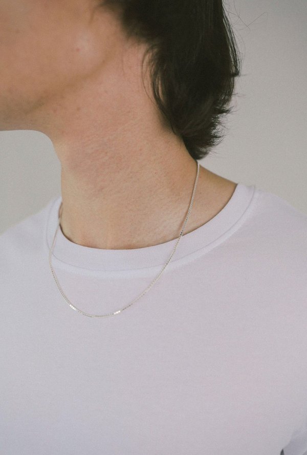 Wolf Circus Box Chain Necklace - Sterling Silver | Garmentory