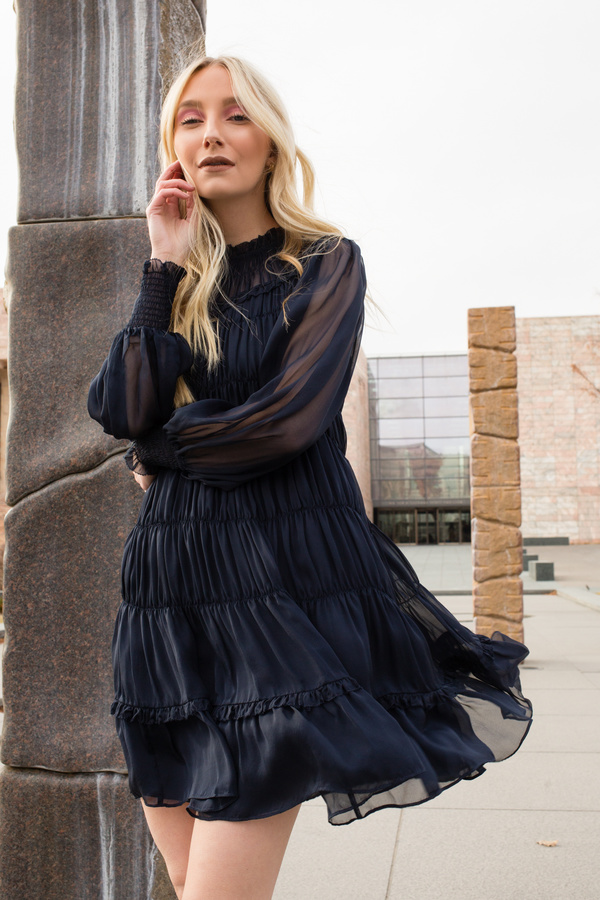 Ulla Johnson Emmeline Dress - Midnight | Garmentory
