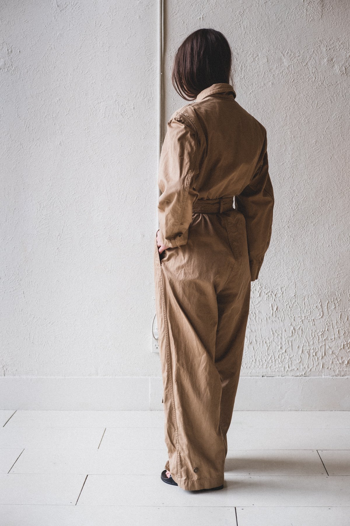 VINTAGE AVIATOR COVERALLS - tan | Garmentory