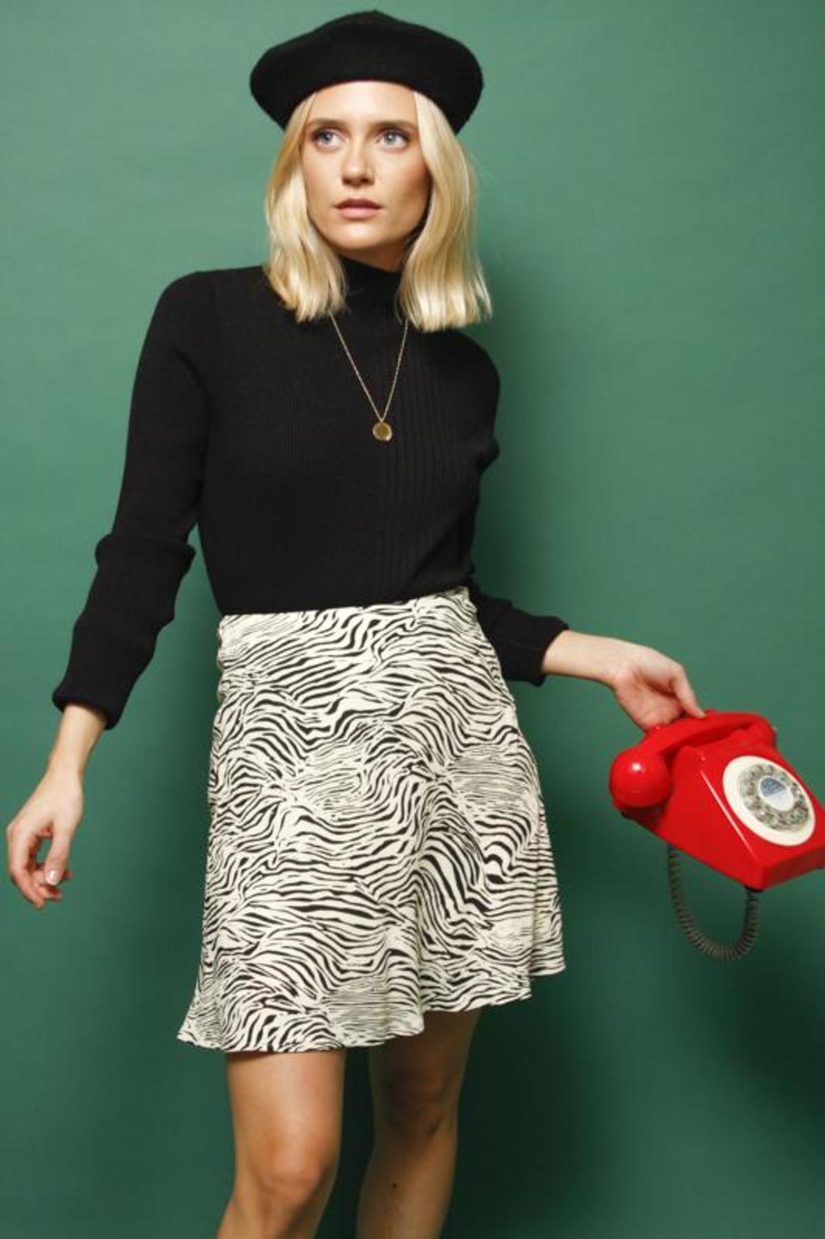 Capulet Tia Mini Skirt - Zebra Swirl | Garmentory