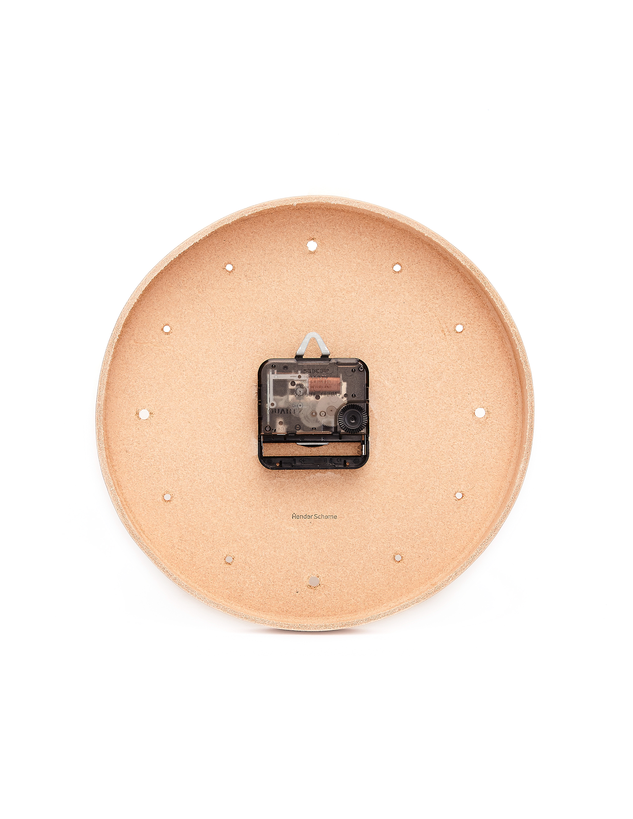 Hender Scheme Natural Leather Clock - Beige | Garmentory