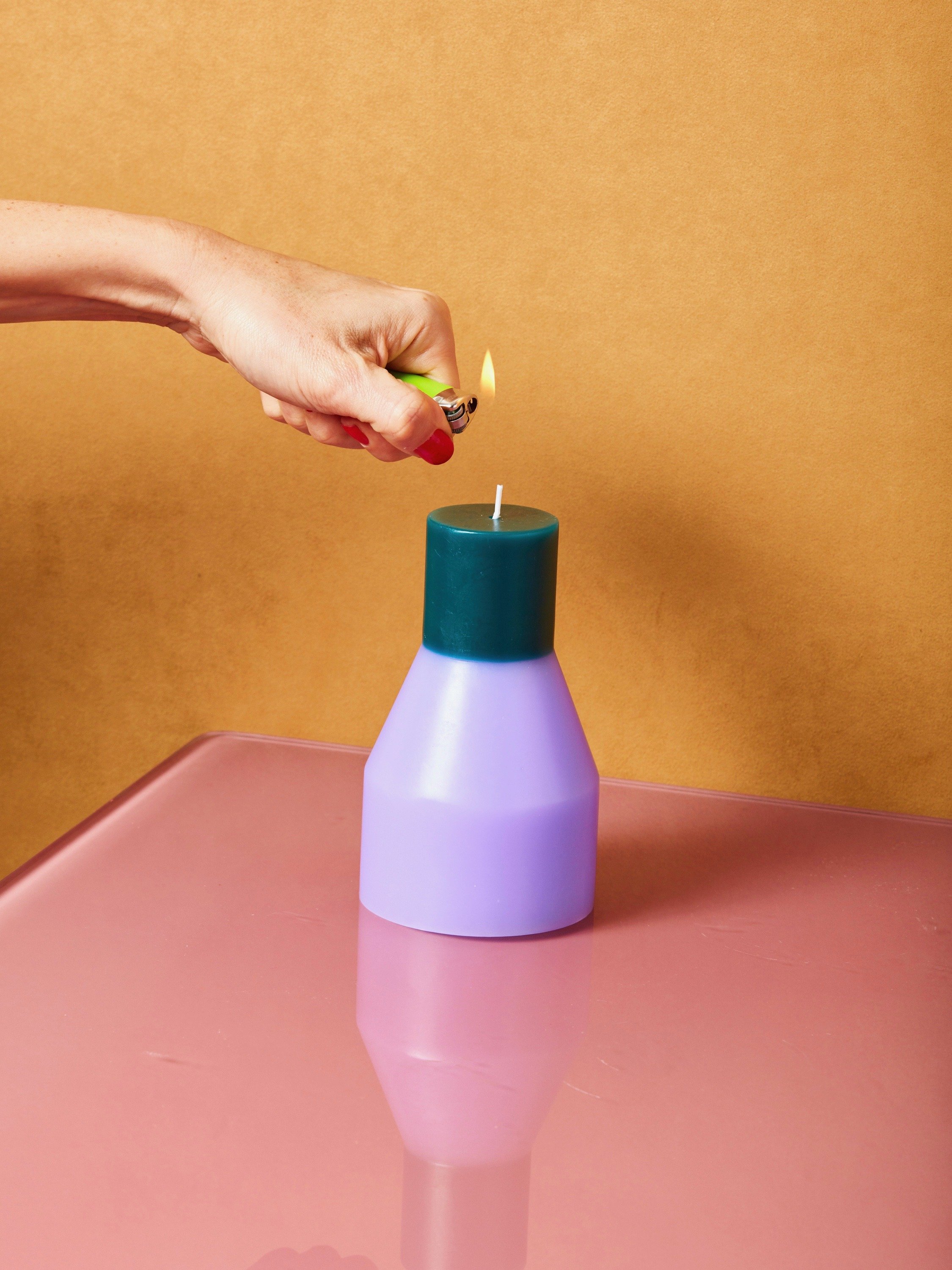 Hay Lex Pott Pillar Candle | Garmentory