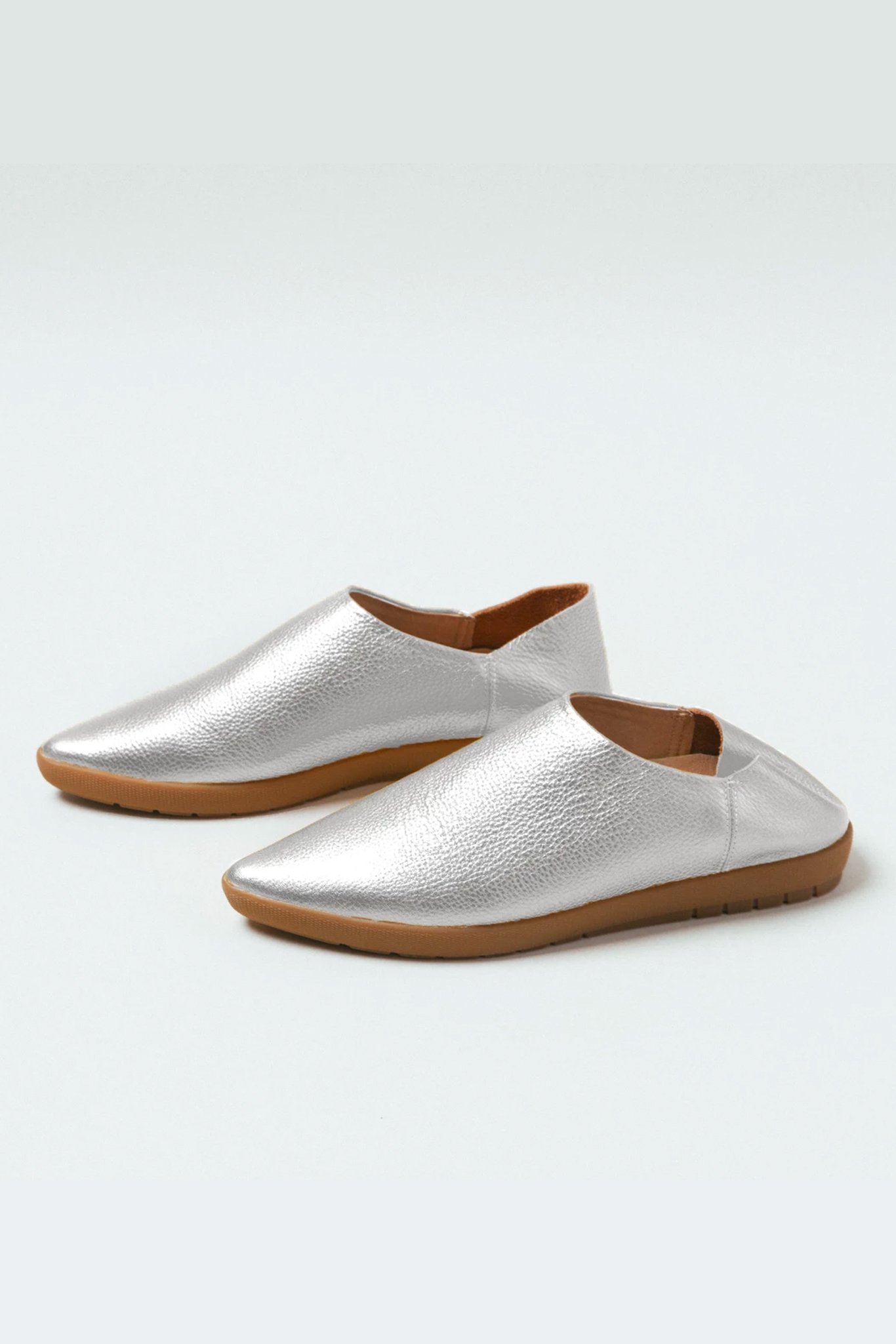 Vision Quest Babouche Sneakers - Silver | Garmentory