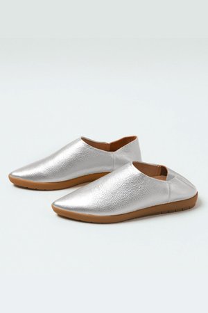 Vision Quest Babouche Sneakers - Silver | Garmentory