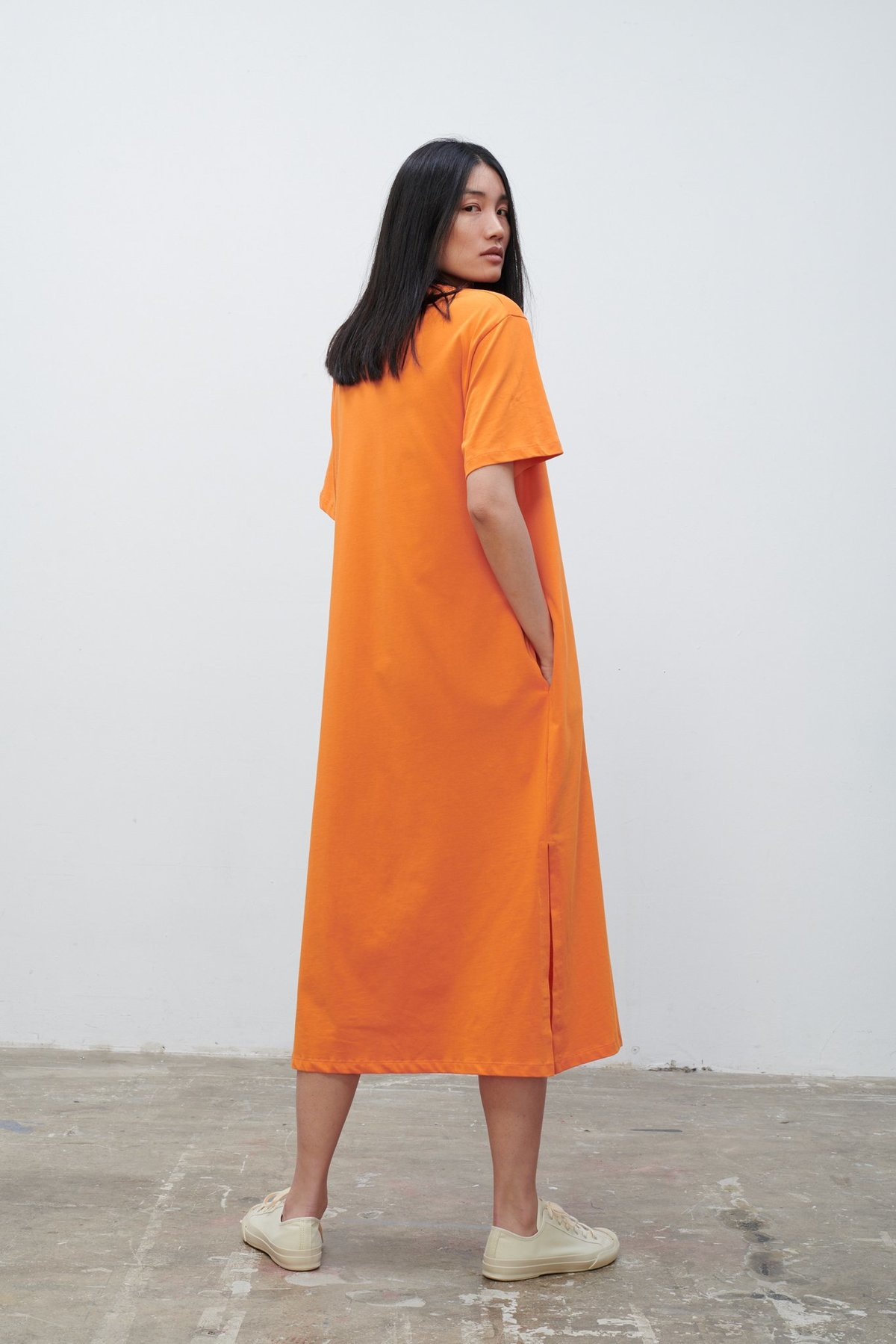 Studio Nicholson Boyd Dress - Saffron | Garmentory