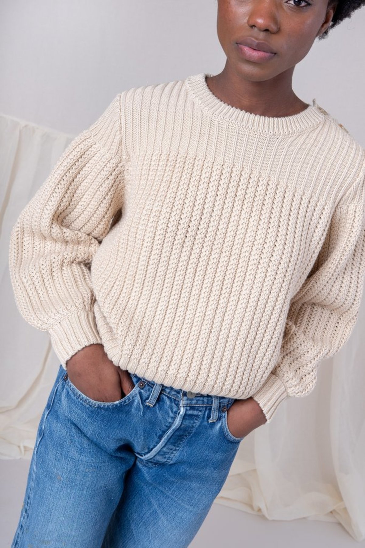 Micaela Greg Wren Sweater - Sand | Garmentory