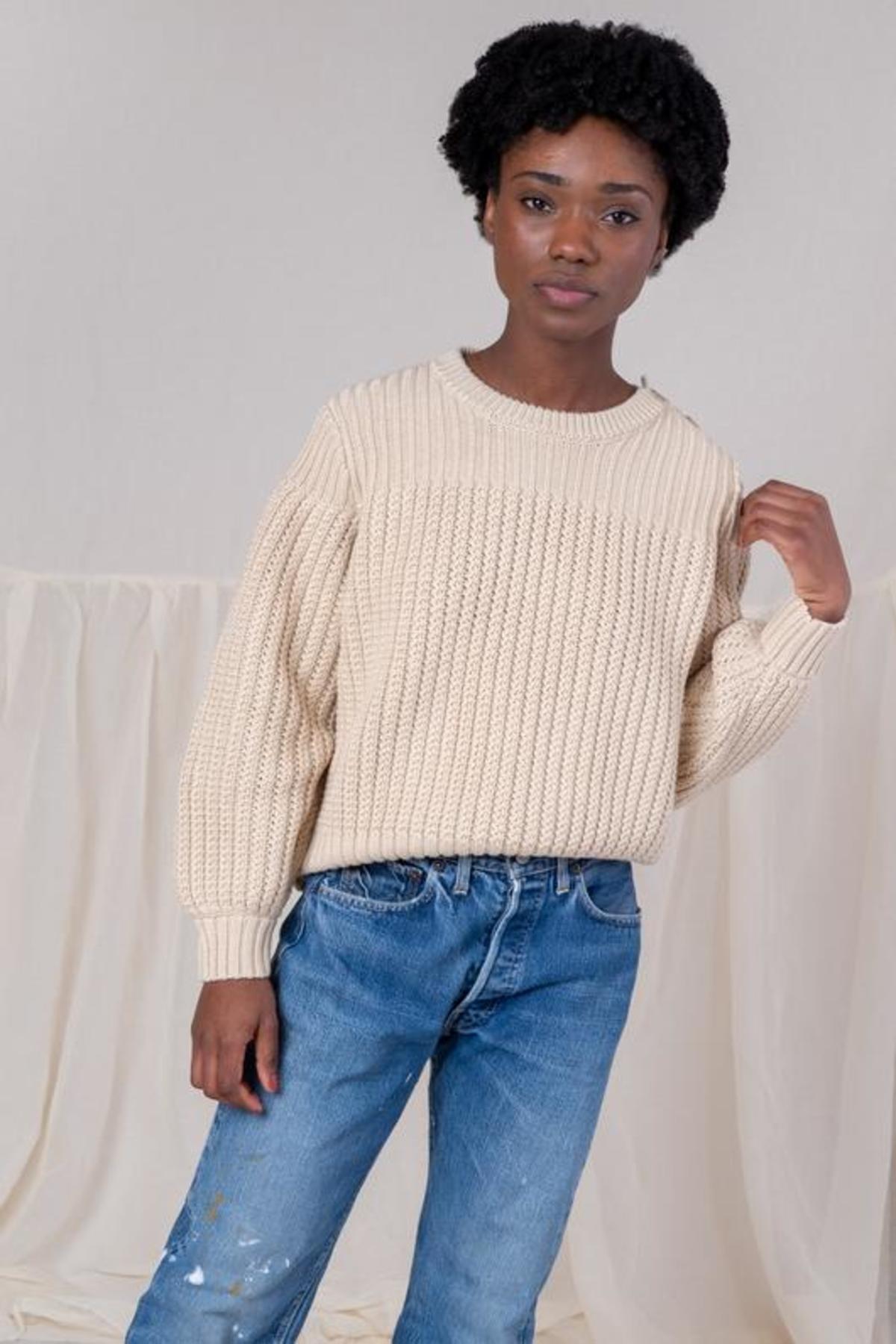 Micaela Greg Wren Sweater - Sand | Garmentory