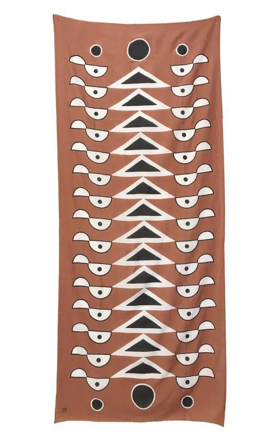 Block Shop Block Print Scarf - Sparrow | Garmentory