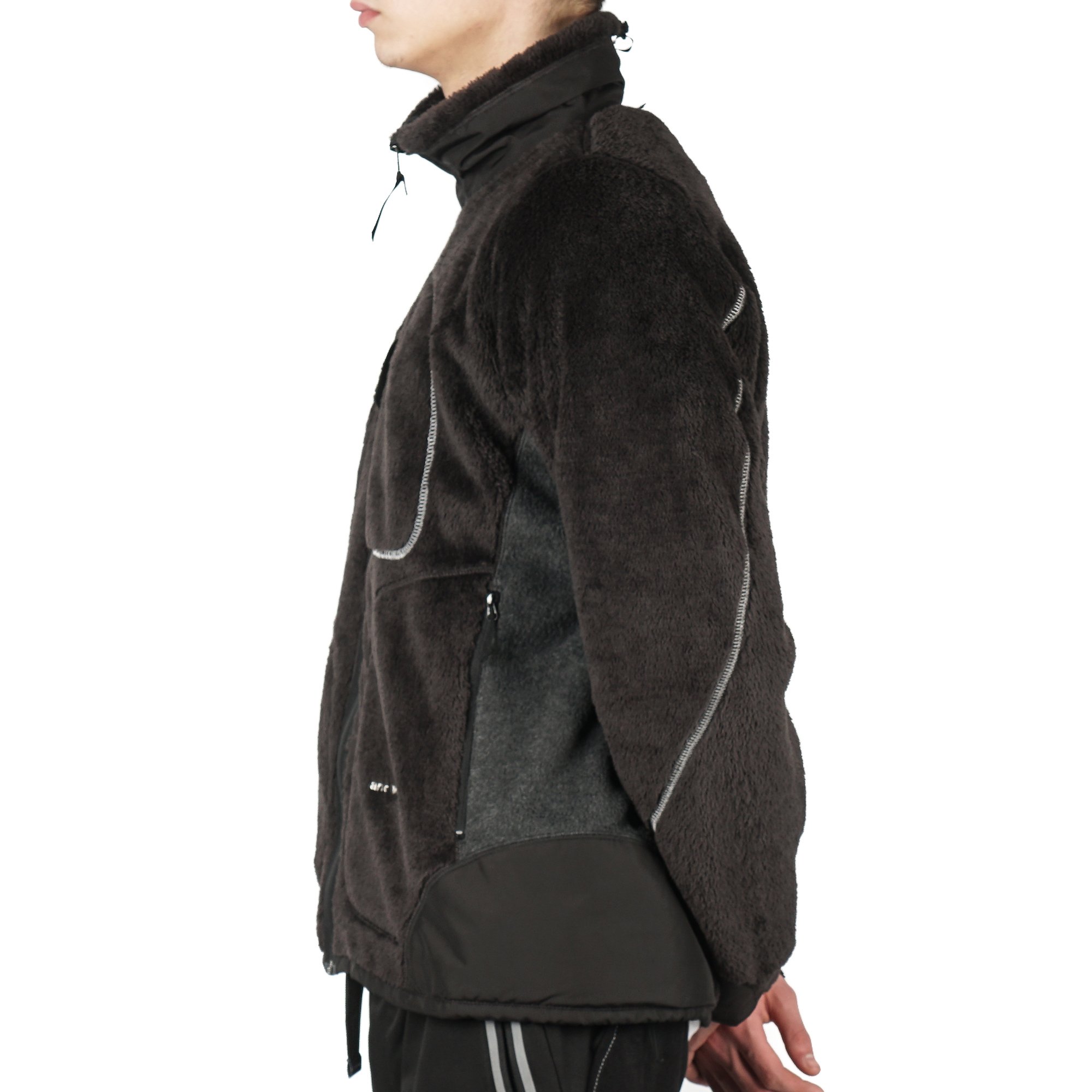 and wander High Loft Fleece Jacket - Charcoal | Garmentory