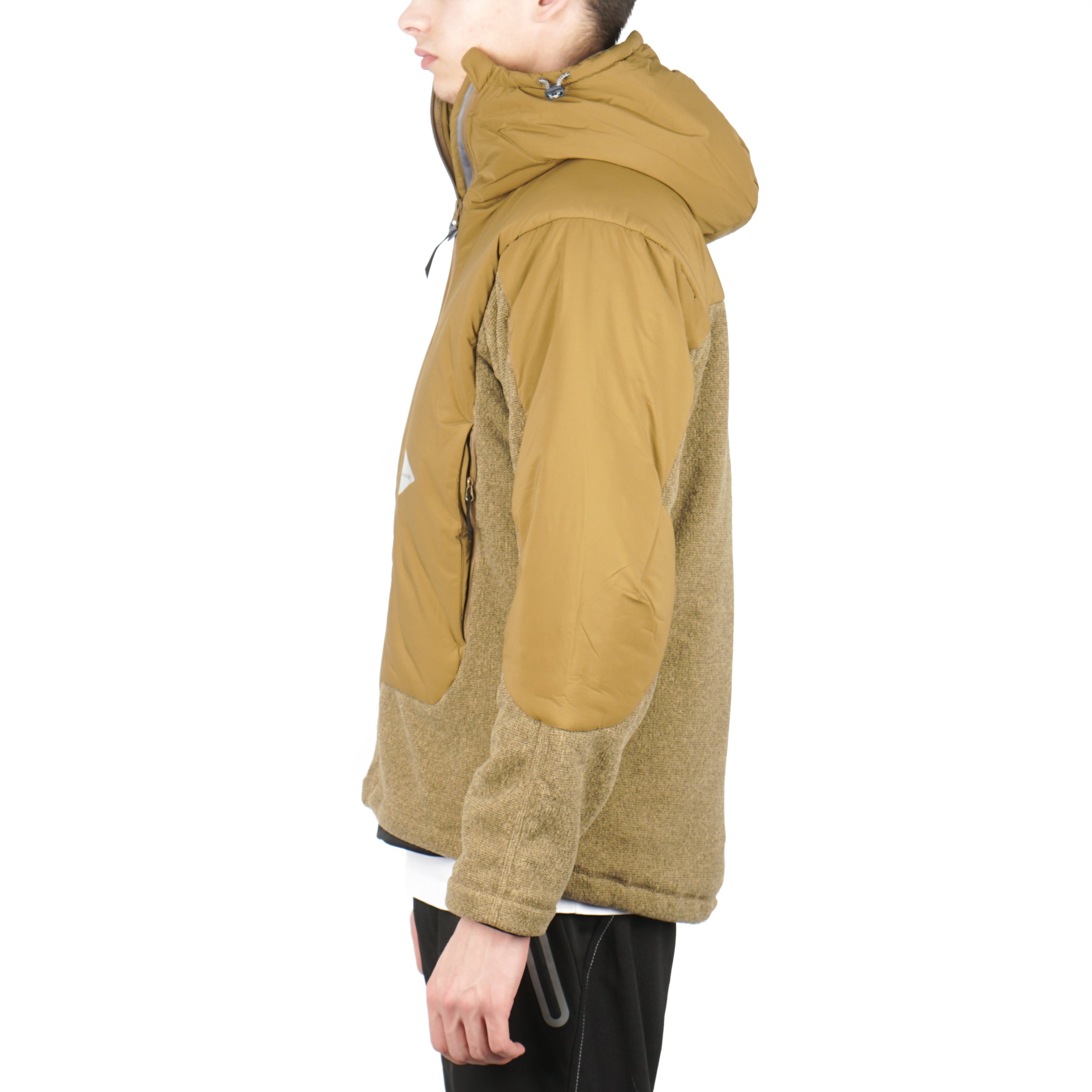 and wander Top Fleece Jacket - Beige | Garmentory
