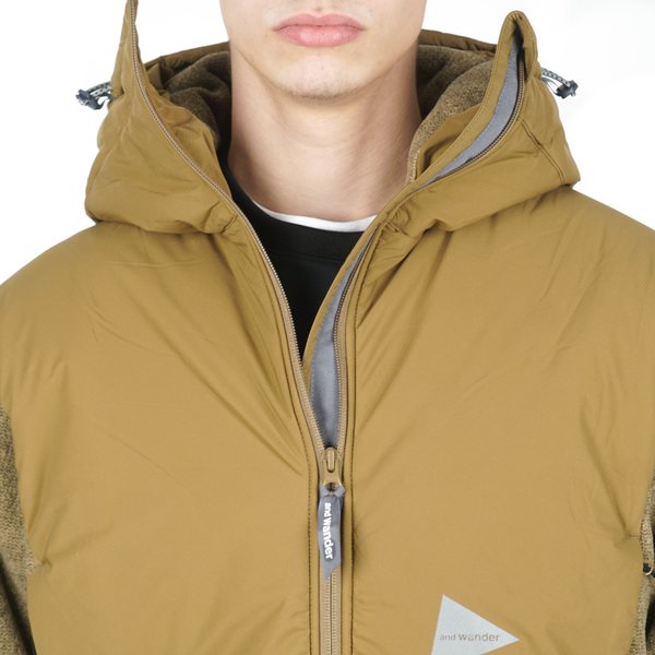 and wander Top Fleece Jacket - Beige | Garmentory