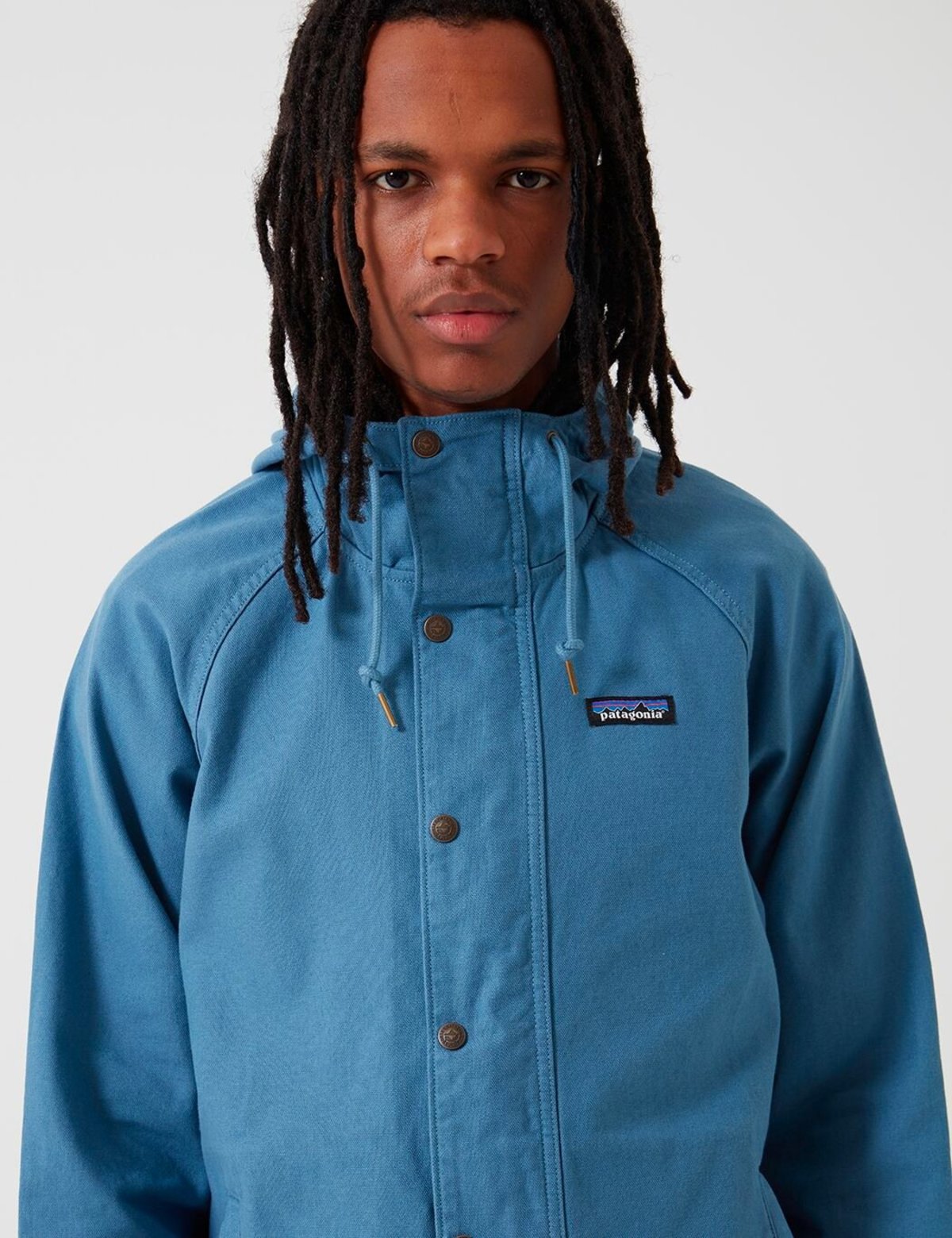 Patagonia Organic Cotton Canvas Jacket - Pigeon Blue | Garmentory